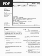 Tabela Rosca NPT | PDF