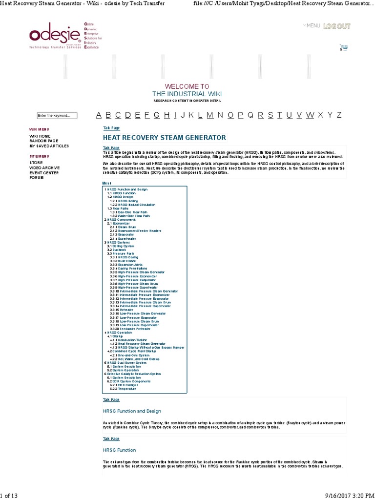 HRSG Design and Operation Overview | PDF | Steam | Duct (Flow)