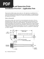 Thermowell Insertion and Immersion+Length | PDF