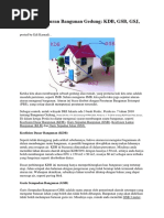 Panduan GSB, KDB, dan KLB dalam Tata Ruang | PDF