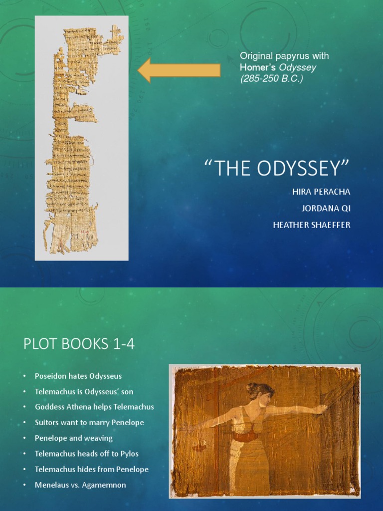 The Odyssey PowerPoint | PDF | Odysseus | Odyssey