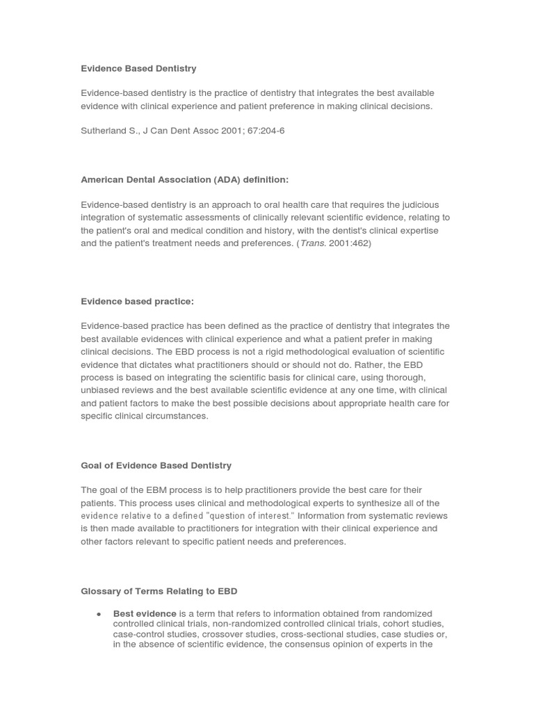 Assets Documents Reports EBD Definition and Brief Glossary of Related ...