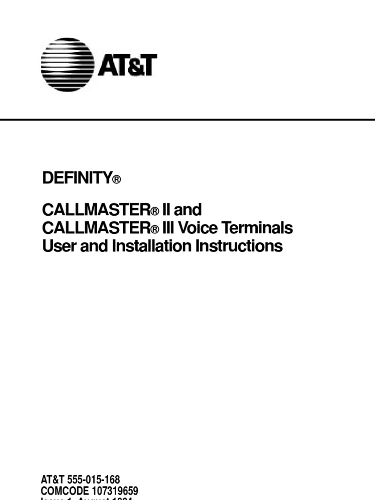 Call Master III Central | PDF | Electrical Connector | Federal ...