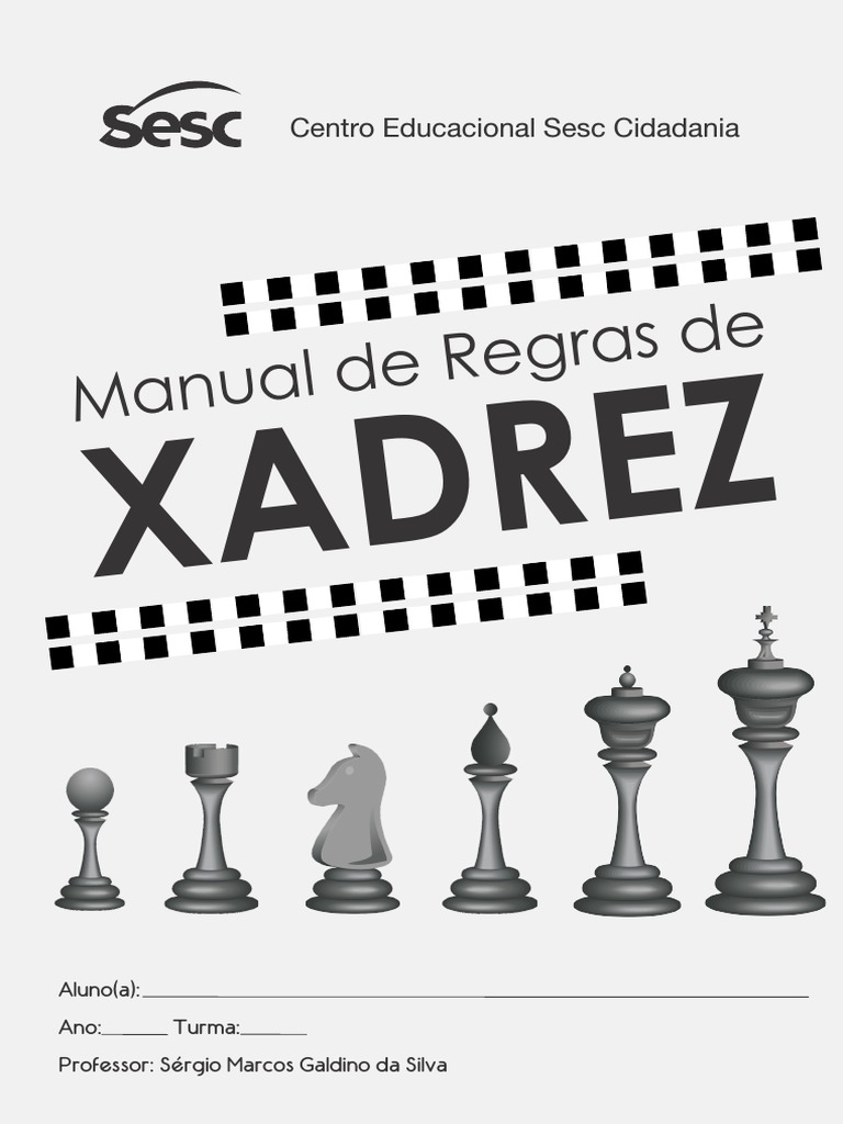 Manual de Regras do Xadrez Escolar | PDF | Aberturas (xadrez) | Xadrez