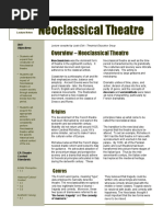Theatre History Timeline: Dates / Period Key Styles Key Playwrights ...