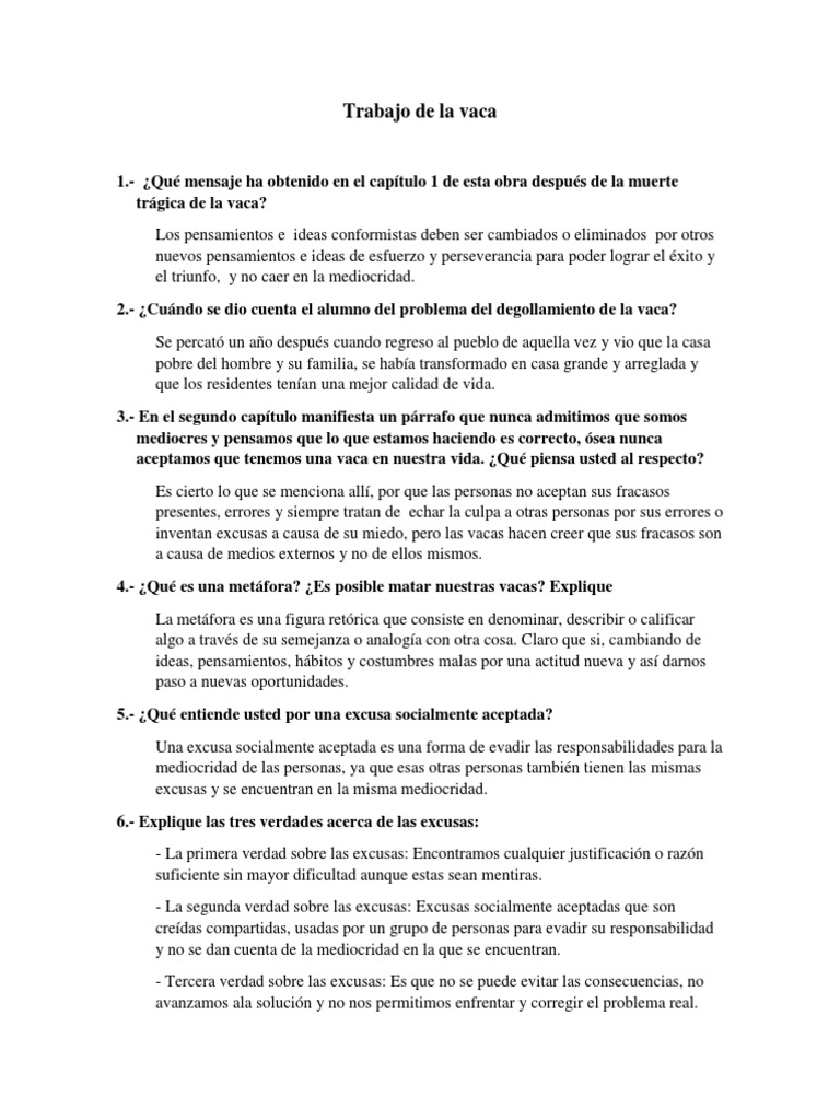 Pregunta Sobre La Vaca | PDF | Galileo Galilei | Verdad