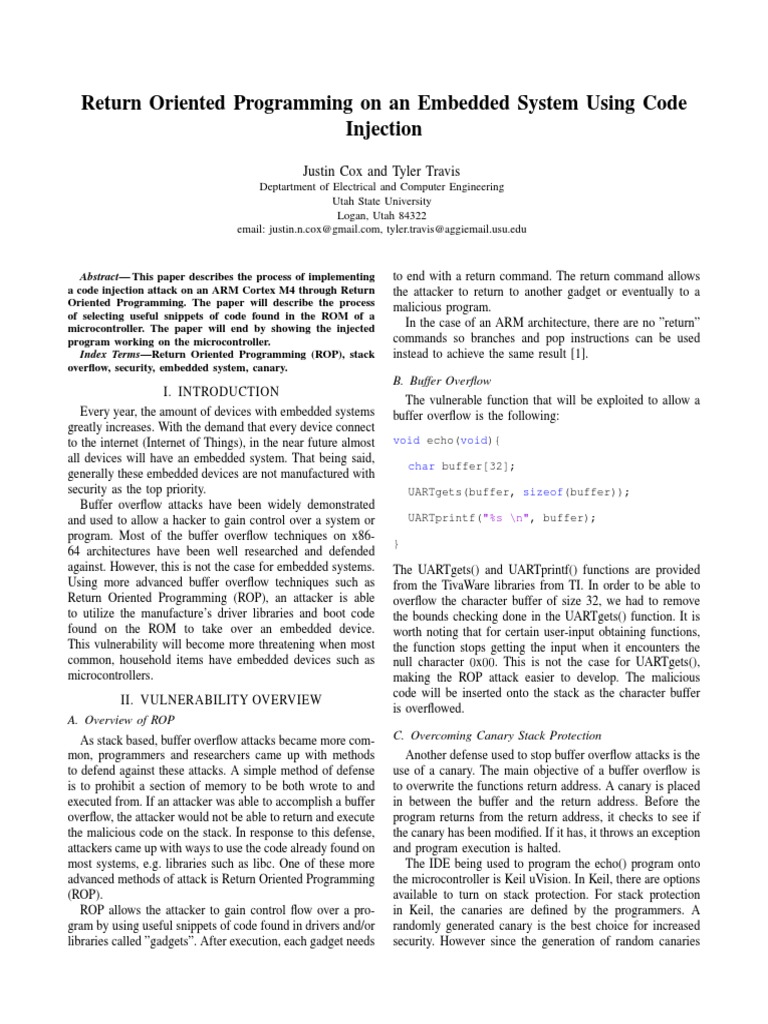 Rop Report JC TT | PDF | Flash Memory | Computer Hardware