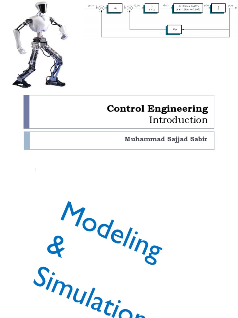Control Engineering: Muhammad Sajjad Sabir | PDF | Control Engineering ...