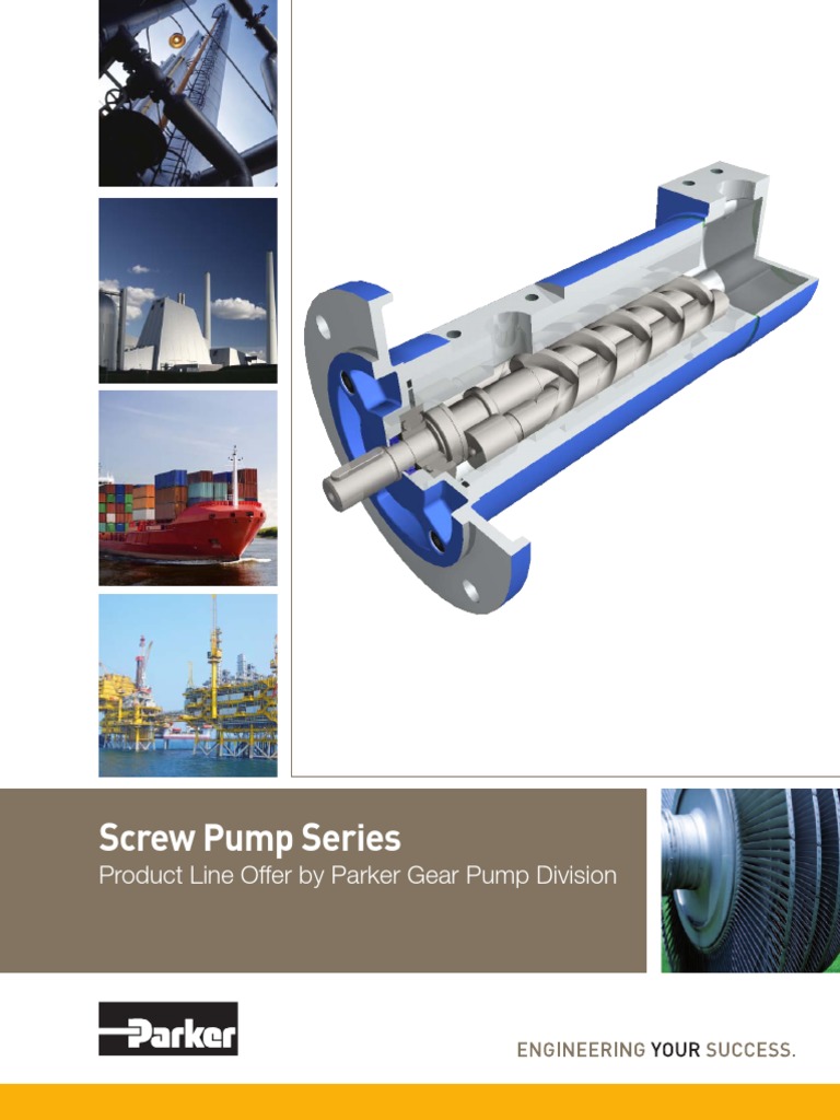 GR Screw Pumps | PDF | Lubricant | Pump