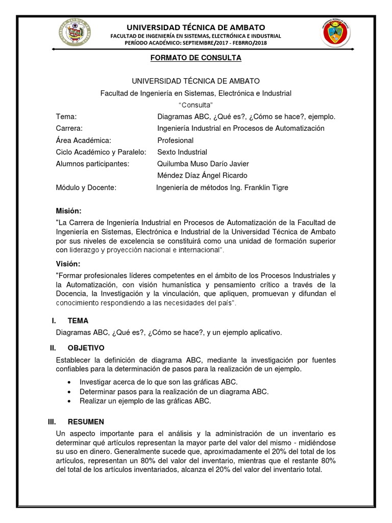 Diagrama ABC | Descargar gratis PDF | Inventario | Business