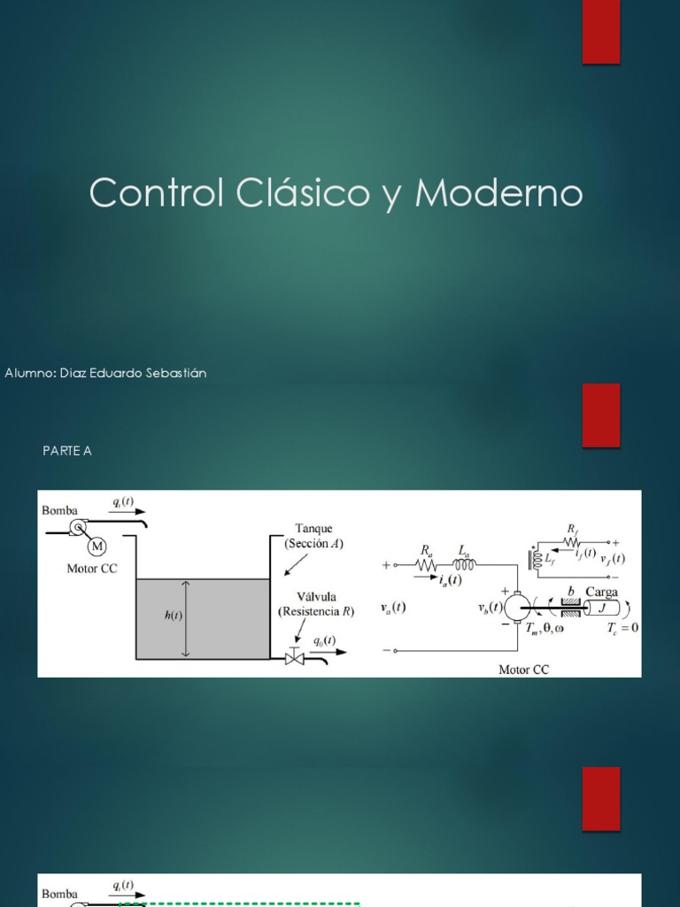Control Clásico y Moderno: Alumno: Diaz Eduardo Sebastián | PDF