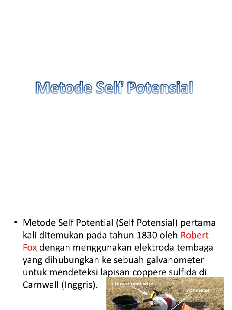 Self Potensial | PDF