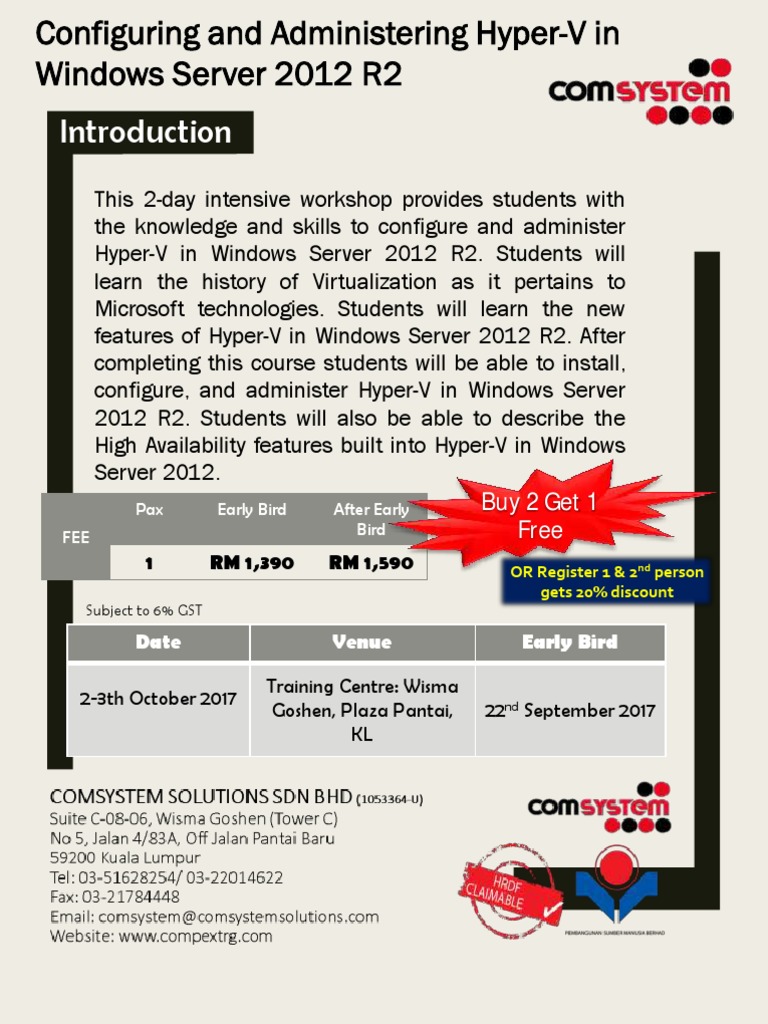 Configuring Advanced Windows Server 2012 Services | PDF