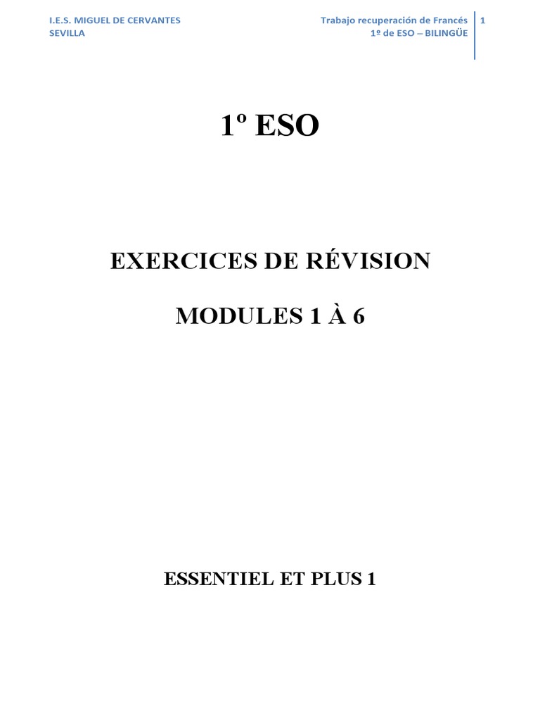 Gramática Básica Francesa | PDF | Idiomas