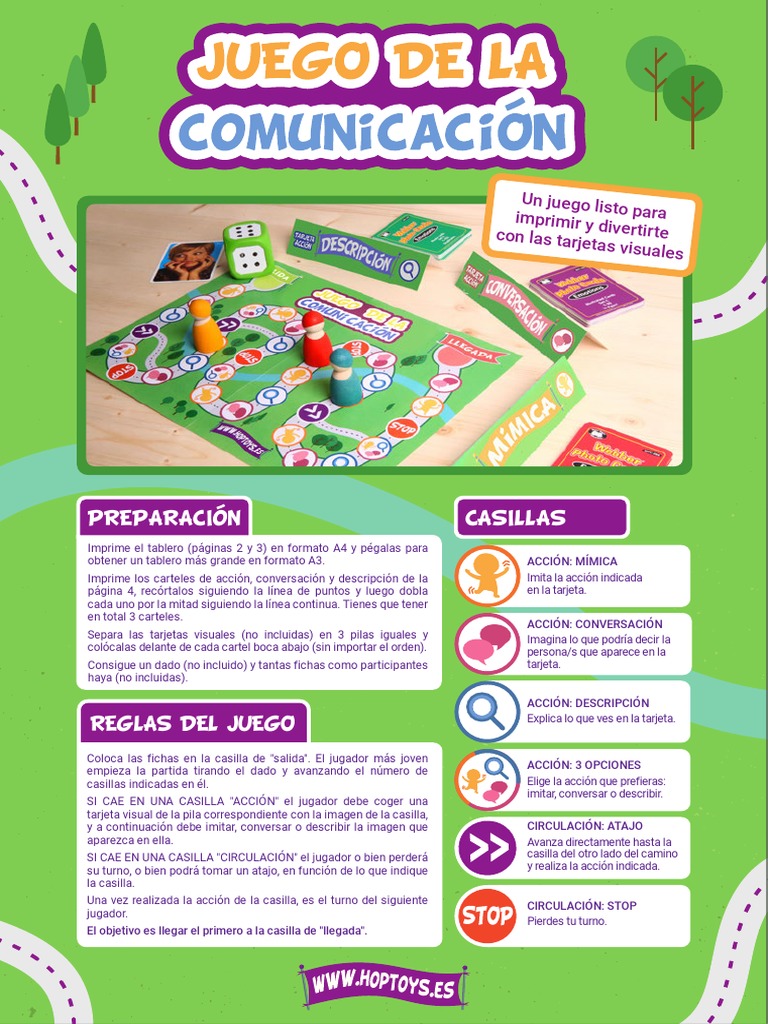 EL-JUEGO-DE-LA-COMUNICACION.pdf | Juego de azar | Actividades de ocio