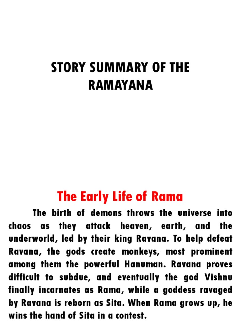 story-summary-of-the-ramayana