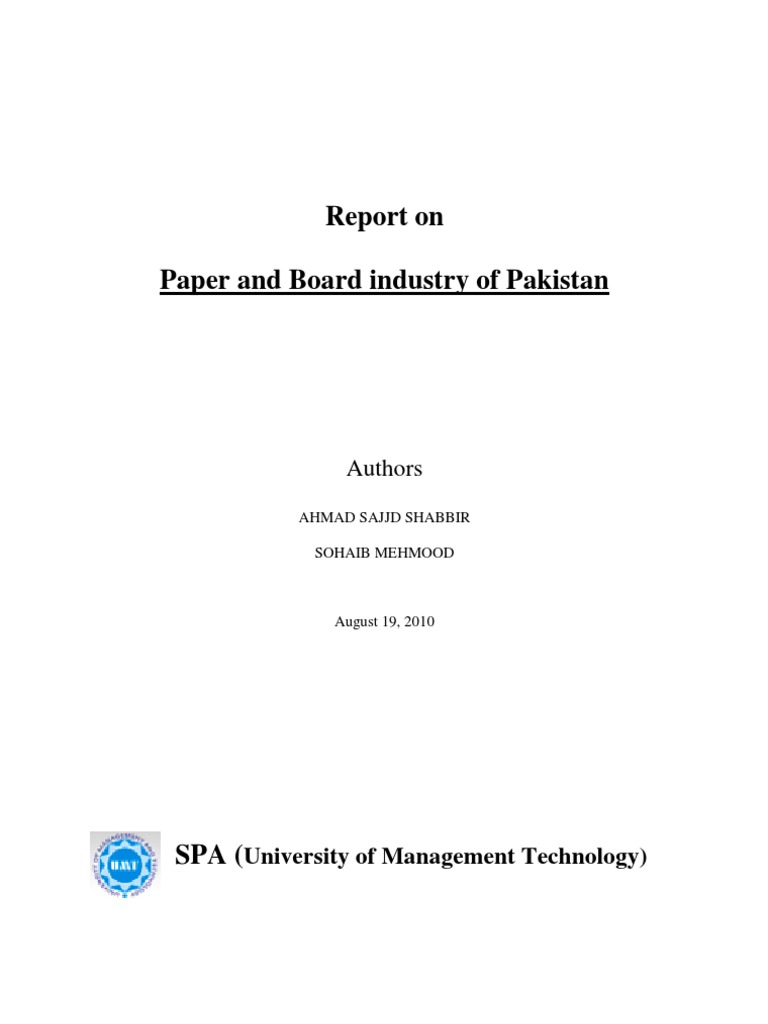 Khyber Pakhtunkhwa Paper Production 2017-2019 | PDF | Papermaking | Paper