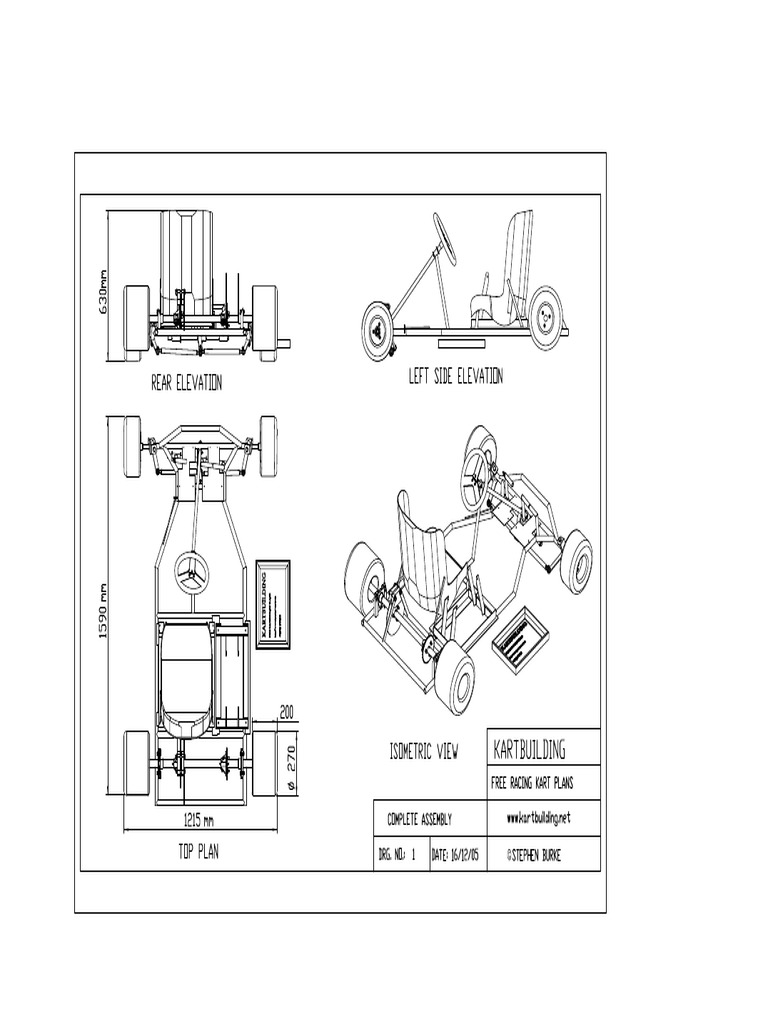Go Cart Plans | PDF