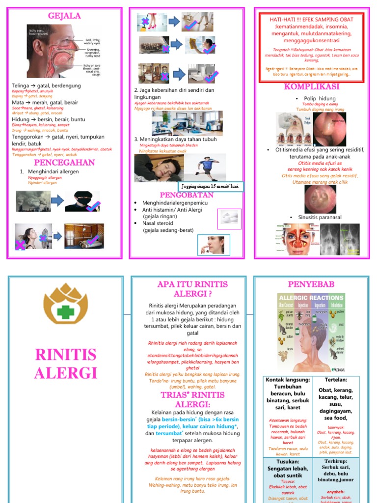 Leaflet Rhinitis | PDF