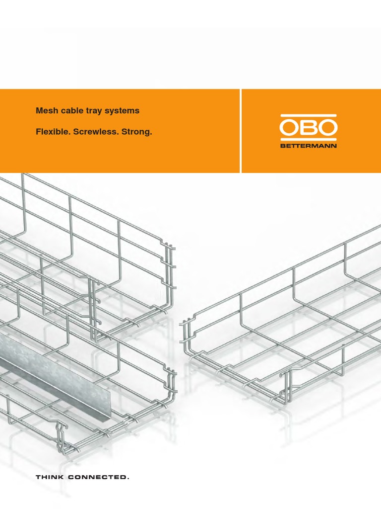 Mesh Cable Tray Systems Flexible. Screwless. Strong | PDF ...