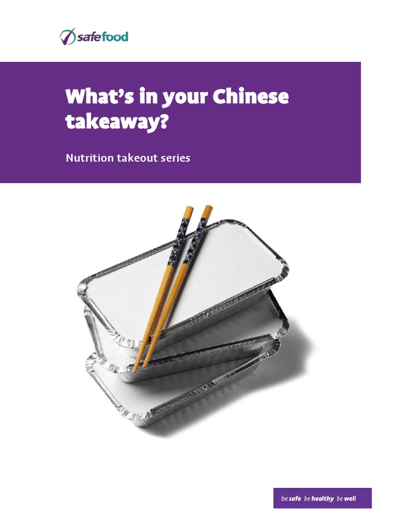 What S in Your Chinese Takeaway FINAL | PDF | Food Energy | Curry