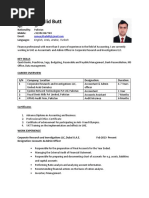 Accountant CV | PDF | Accounting | Financial Statement