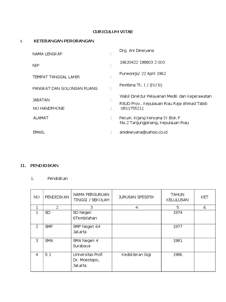 CV Mama | PDF
