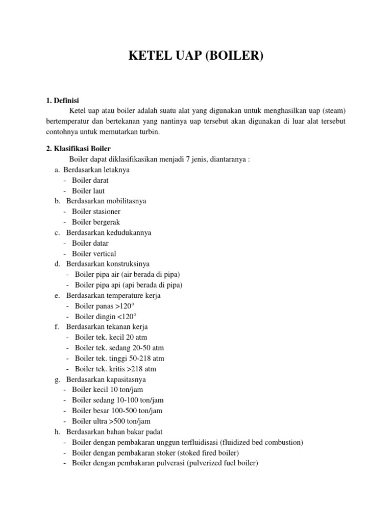 Ketel Uap | PDF | Griya & Taman | Sains & Matematika