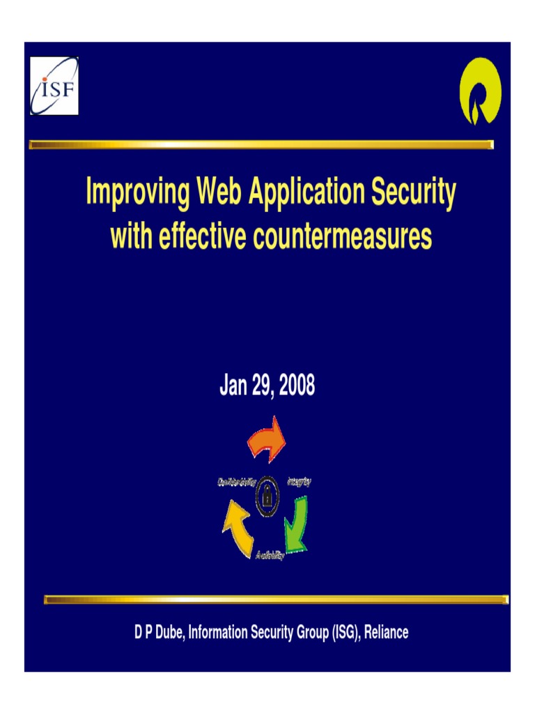 Improving Web Application Security With Effective Countermeasures | PDF ...