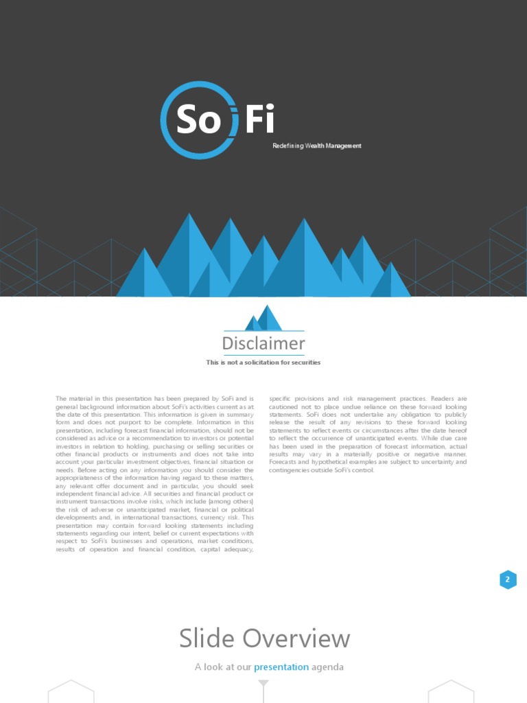 SoFi (Site) PDF | PDF | Revenue | Loans