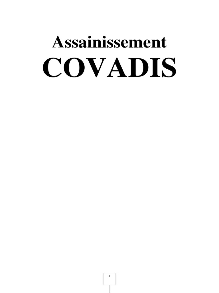 Covadis-Assainissement Profil en Long Version 2010doc | PDF | Eau | Science