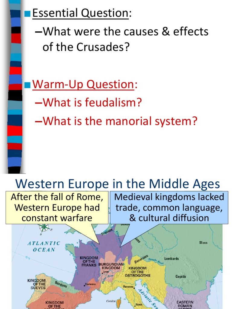 Essential Question: - What Were The Causes & Effects of The Crusades ...