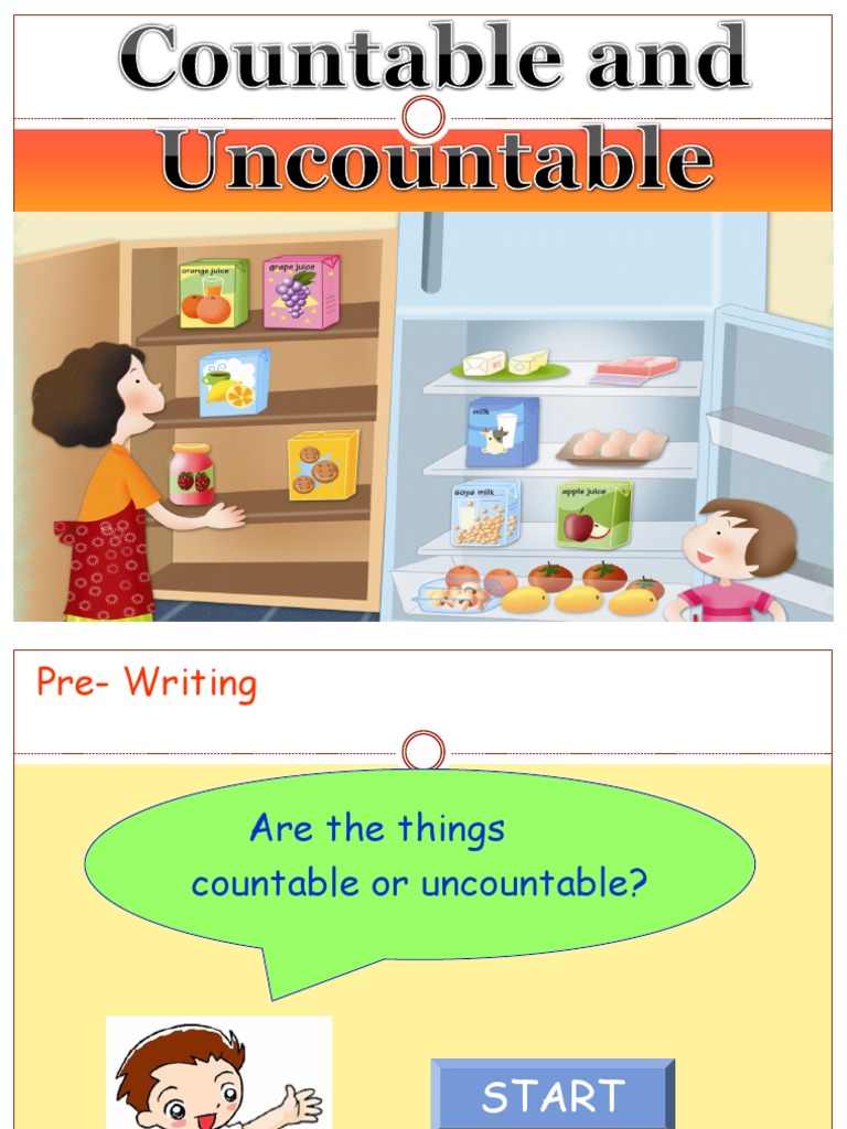 Countable vs. Uncountable Nouns | PDF | Self-Improvement | Wellness