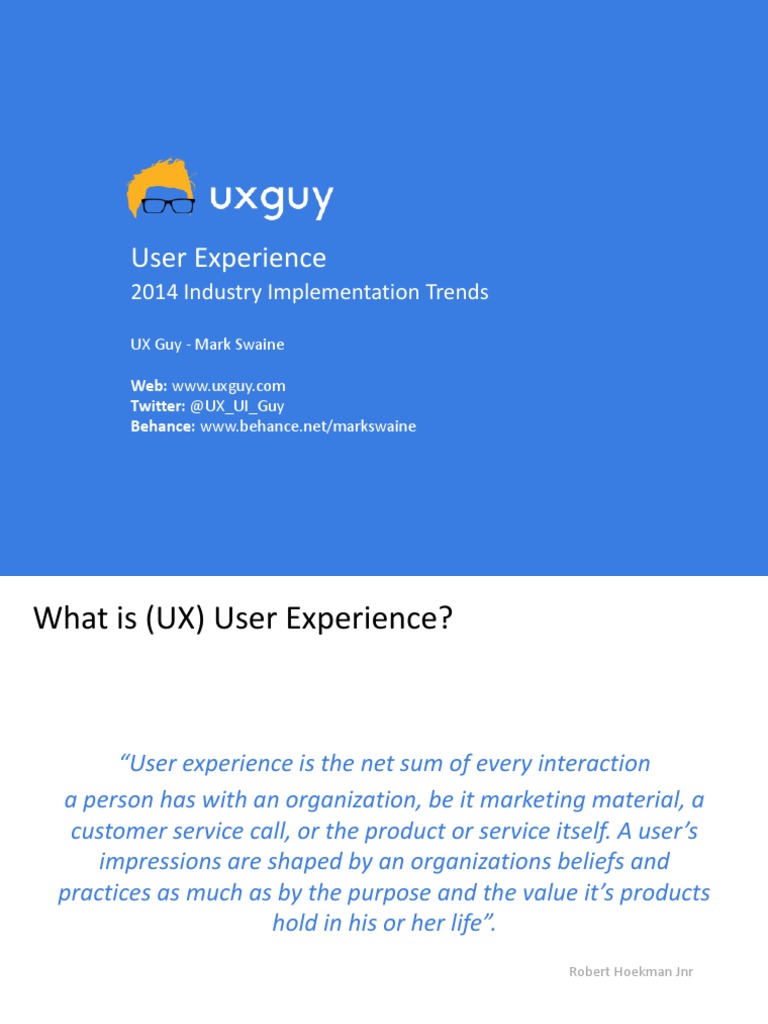UX UI Design Trends Beginner | PDF | Responsive Web Design | User ...