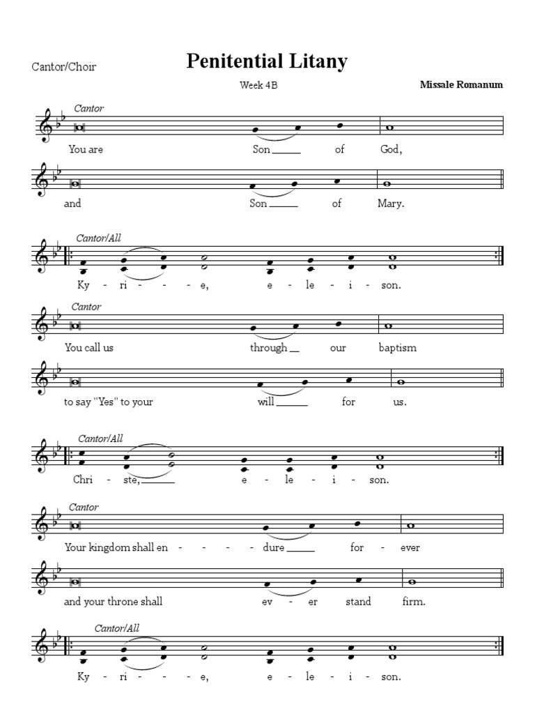 Advent Penitential Rite Week 4B.pdf | Christian Soteriology | Catholic ...