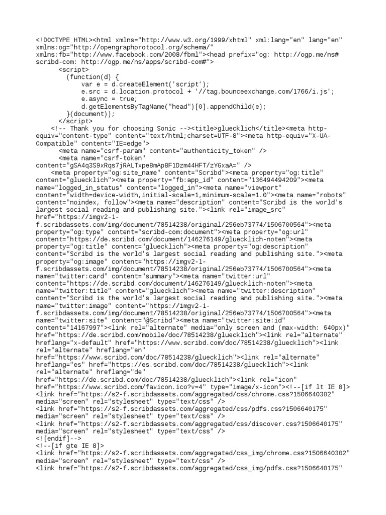 HTLM Scribd | PDF | Hypertext | World Wide Web