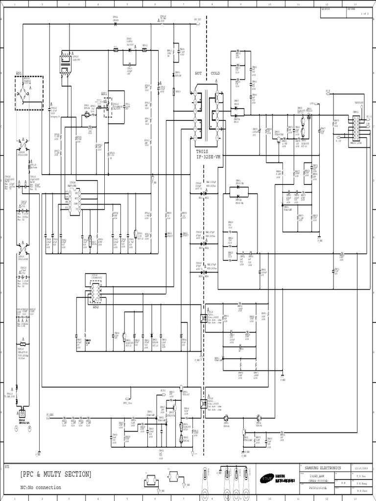 Samsung Power Board Circuit BN44-00369A | PDF