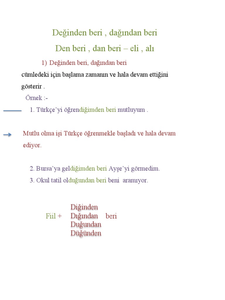 Turkish Grammar | PDF
