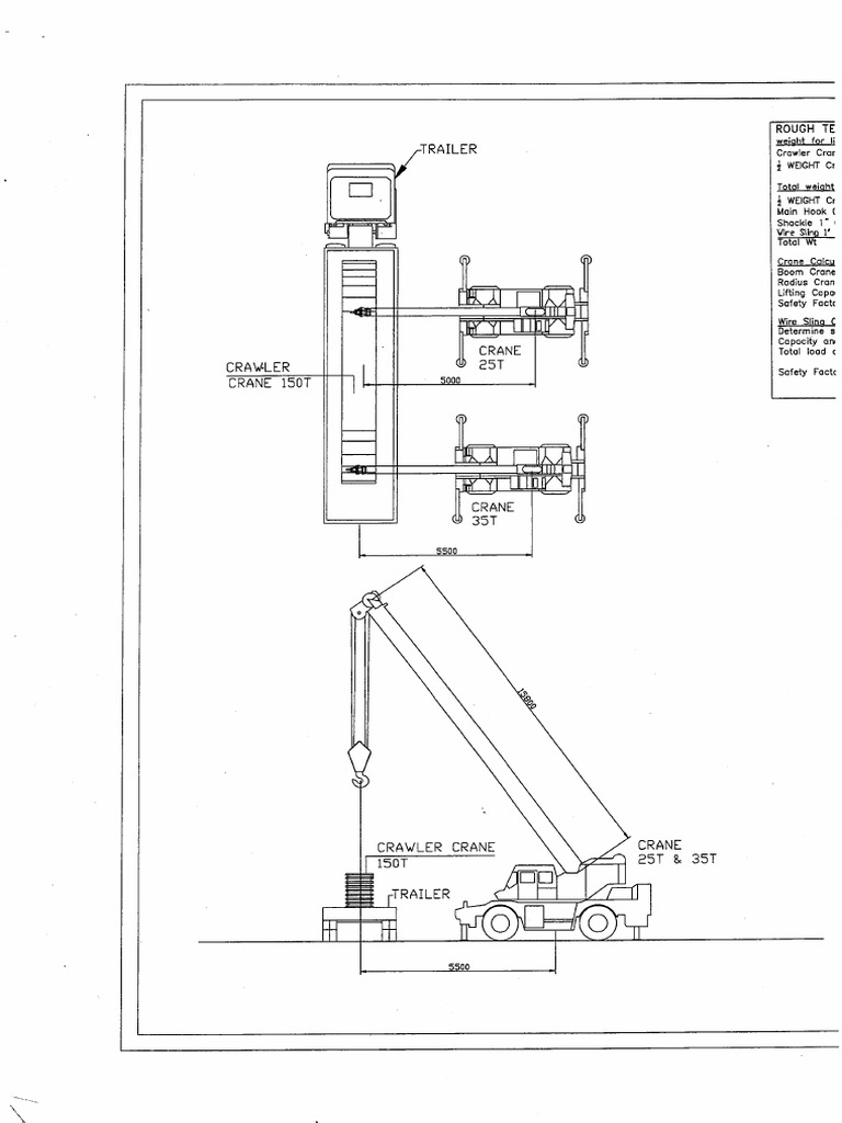 Lifting Plan PDF | PDF