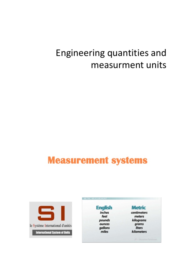 01 Engineering Quantities | PDF