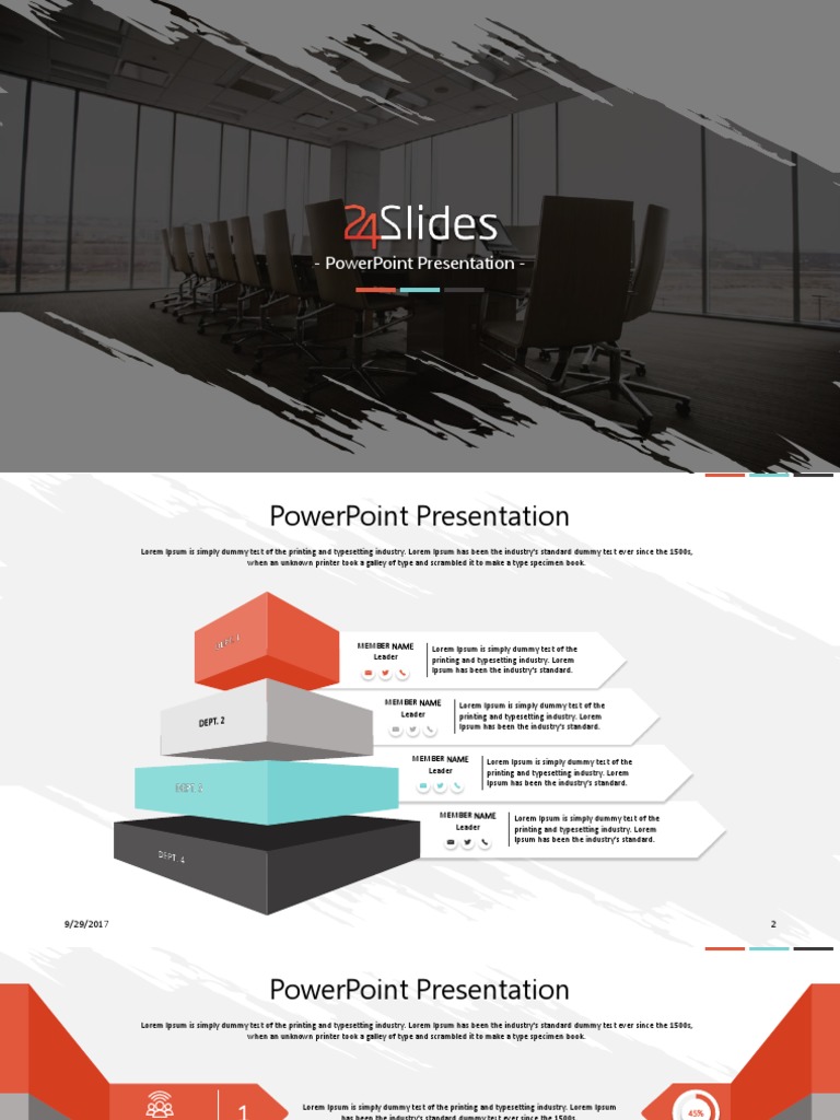 24slides Template 2 | PDF | Business