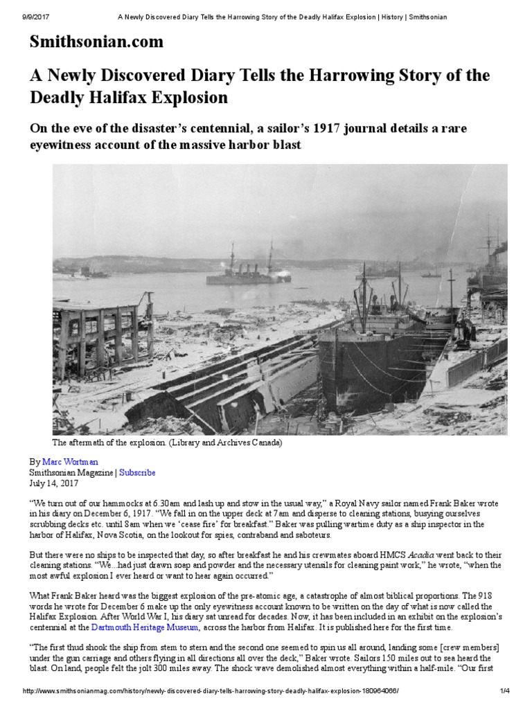 A Newly Discovered Diary Tells the Harrowing Story of the Deadly ...