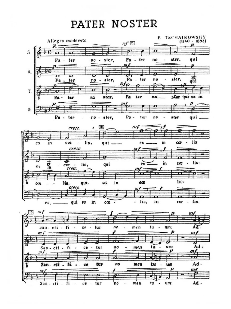 Pater Noster PDF | PDF