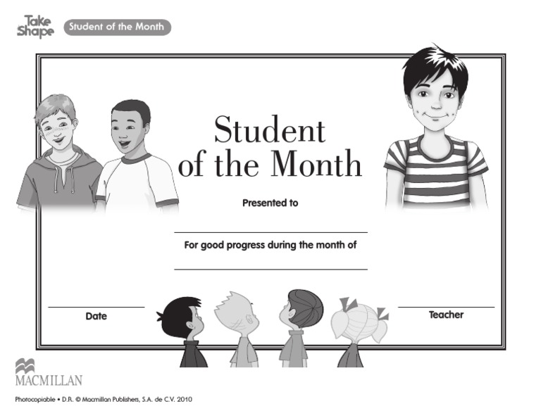 Student of The Month CD3 PDF | PDF