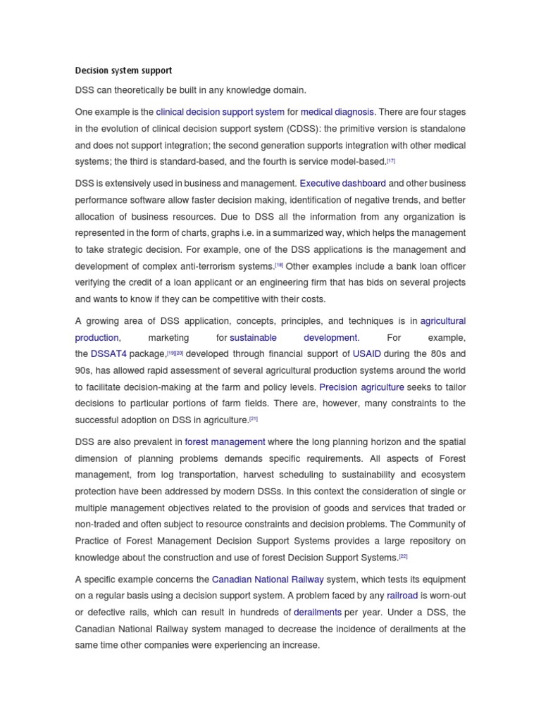 Clinical Decision Support System Medical Diagnosis | PDF | Decision ...
