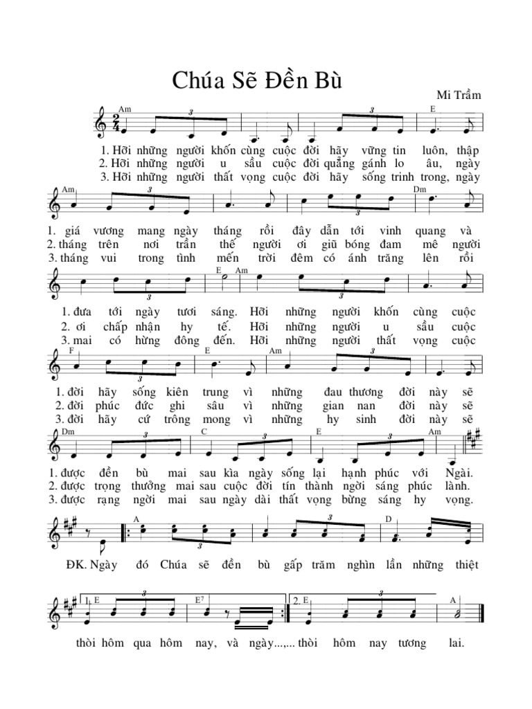 Chua Se Den Bu | PDF
