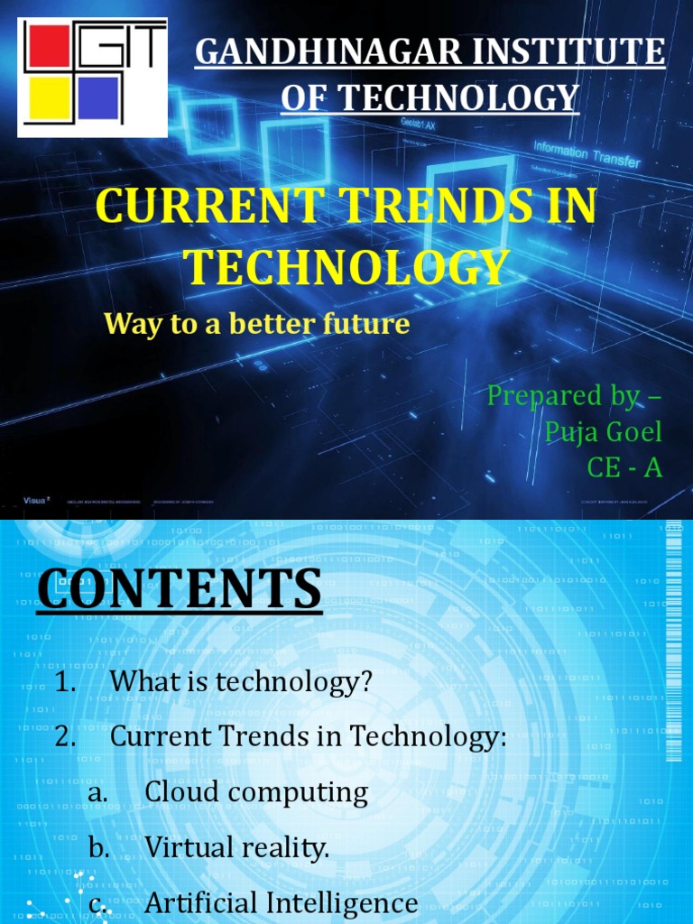 Current Trends in Technology | PDF
