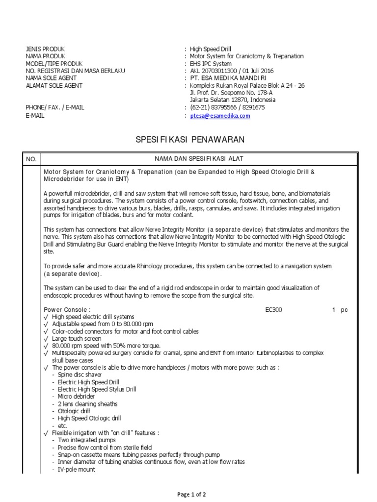 Technical Information Alkes - Medtronic IPC | PDF | Personal Computers | Manufactured Goods