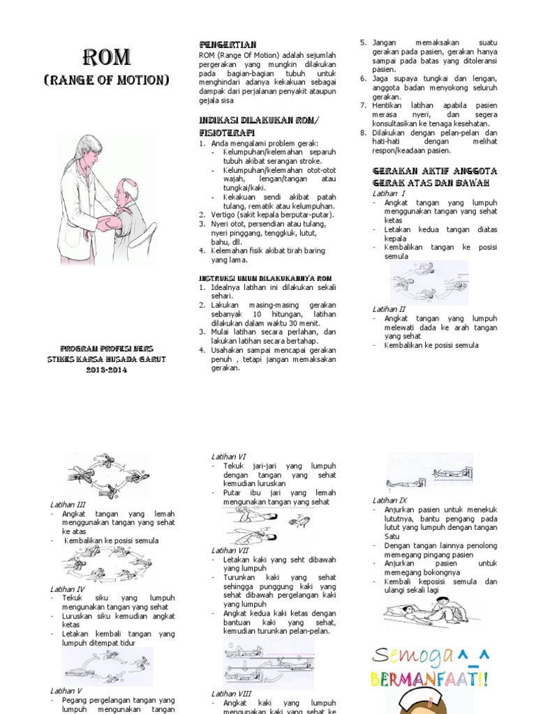 Leaflet ROM Aktif Bener | PDF