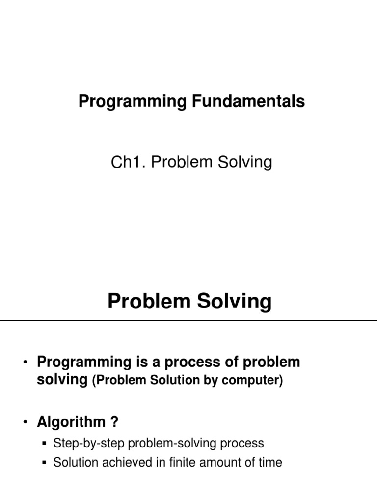 Algorithm Flowchart Pdf Algorithms Computer Programming
